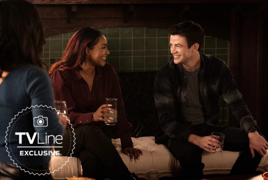 The Flash | Barry e Iris estão felizes nas primeiras imagens da ...