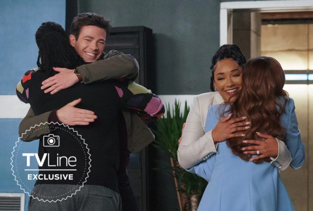 The Flash | Barry e Iris estão felizes nas primeiras imagens da ...