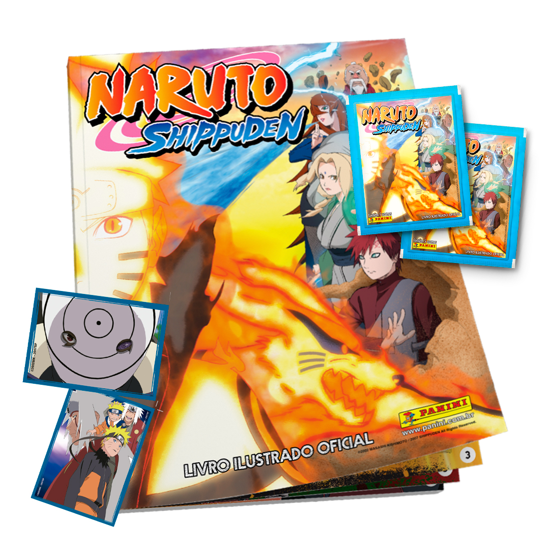 Panini lança álbum do Naruto e promove encontro de fãs
