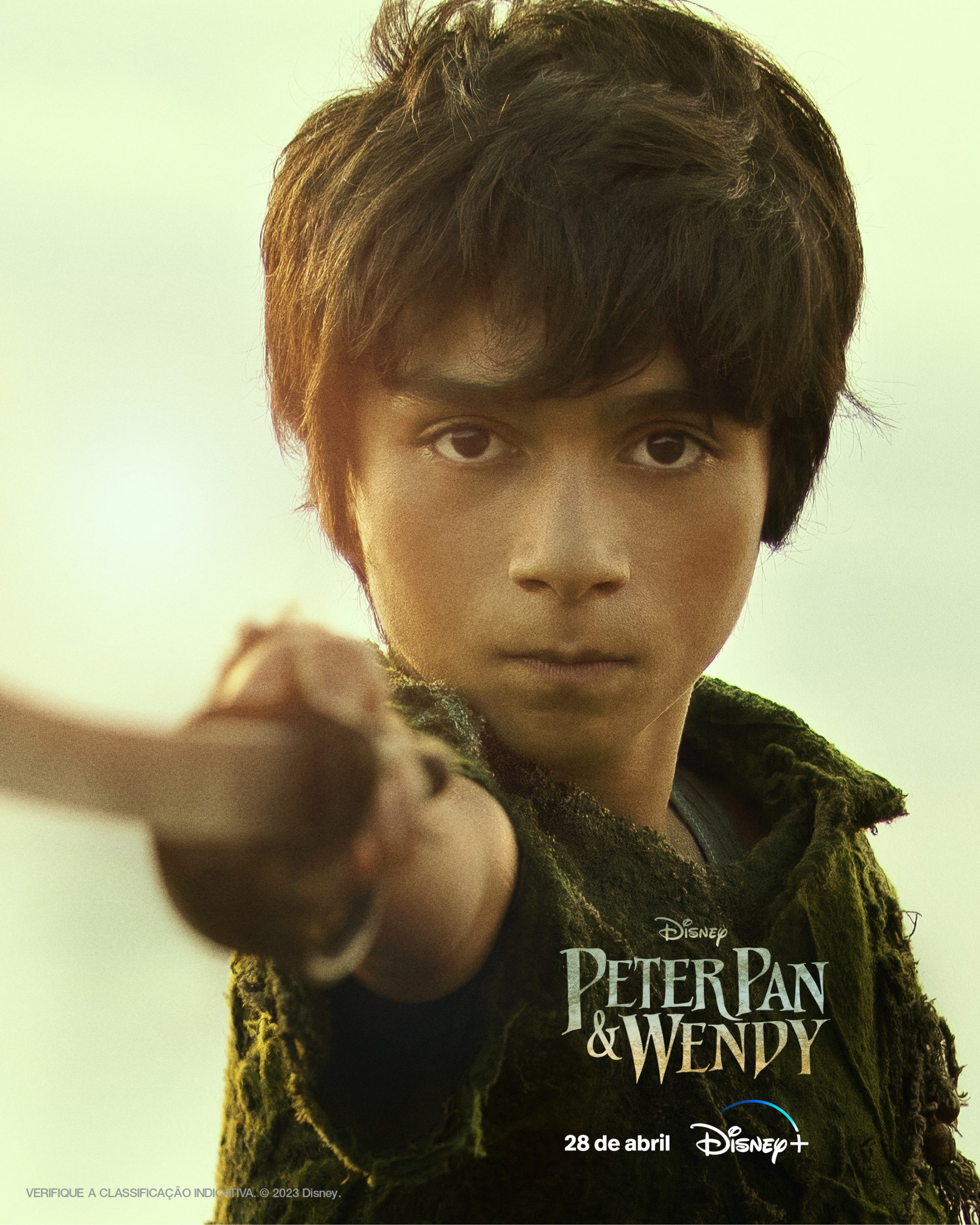 Peter Pan & Wendy, live-action da Disney, ganha cartazes dos personagens