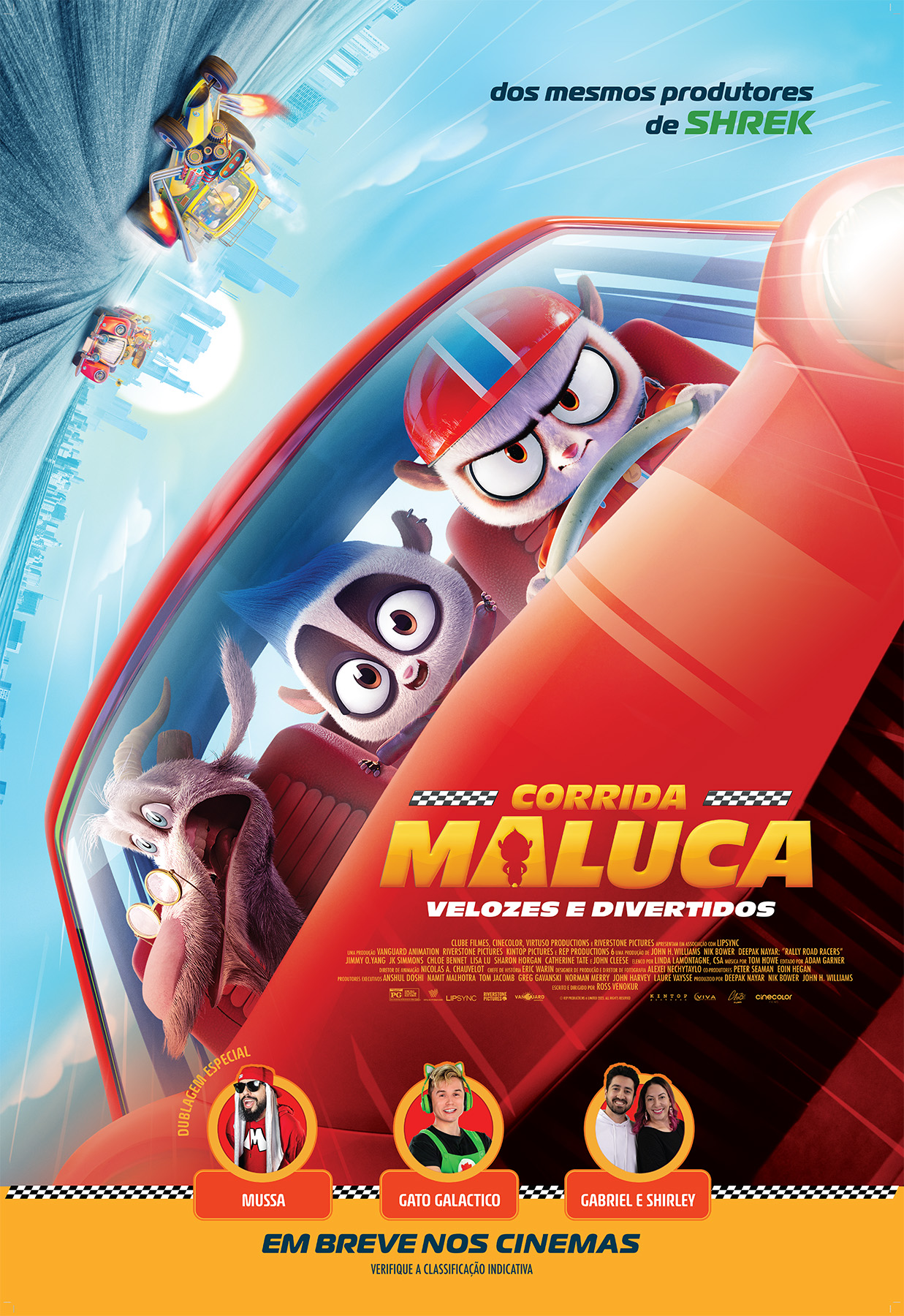 Corrida Maluca - Velozes e Divertidos ganha primeiro trailer