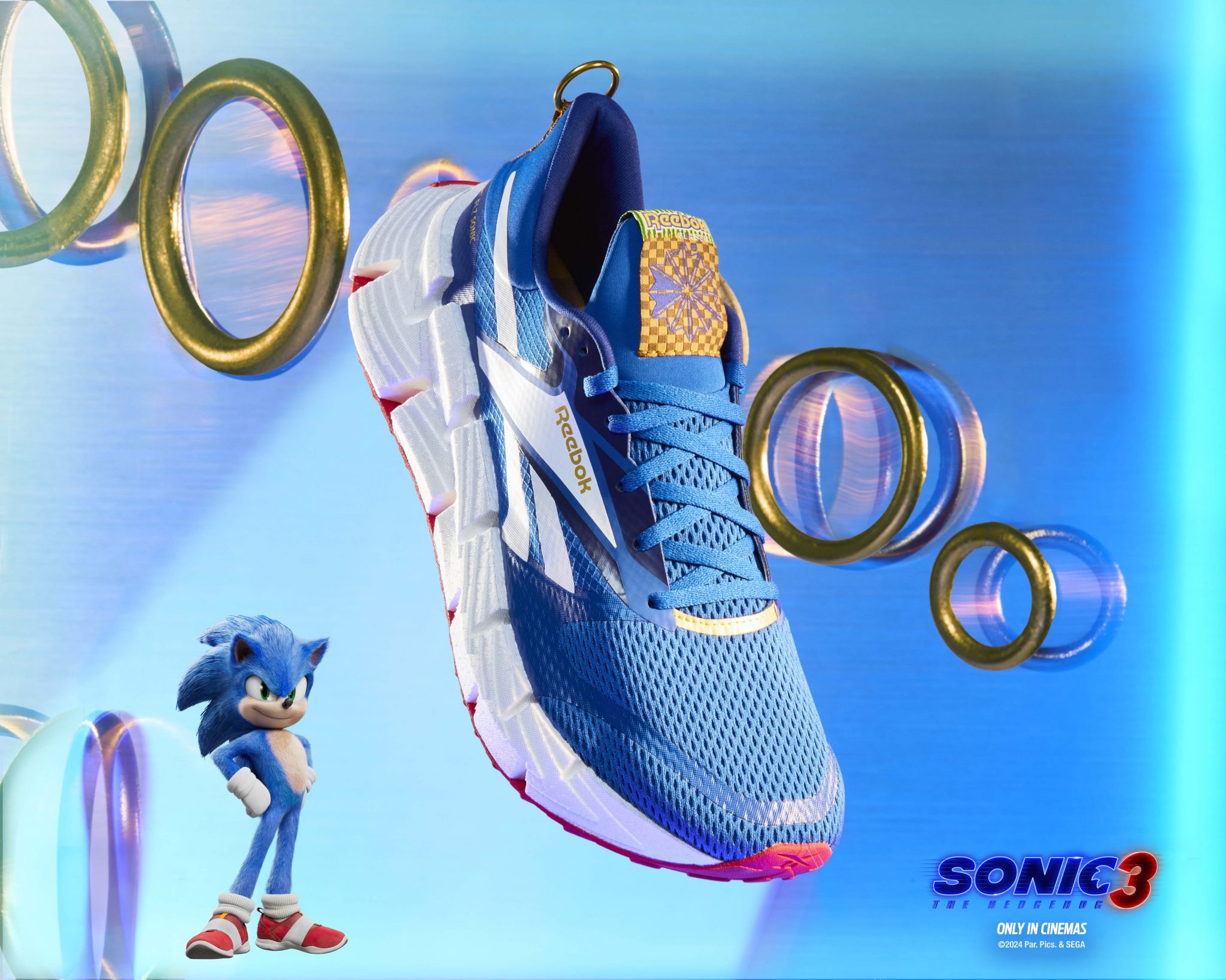 Reebok lança o Floatzig 1 para celebrar Sonic 3 - O Filme