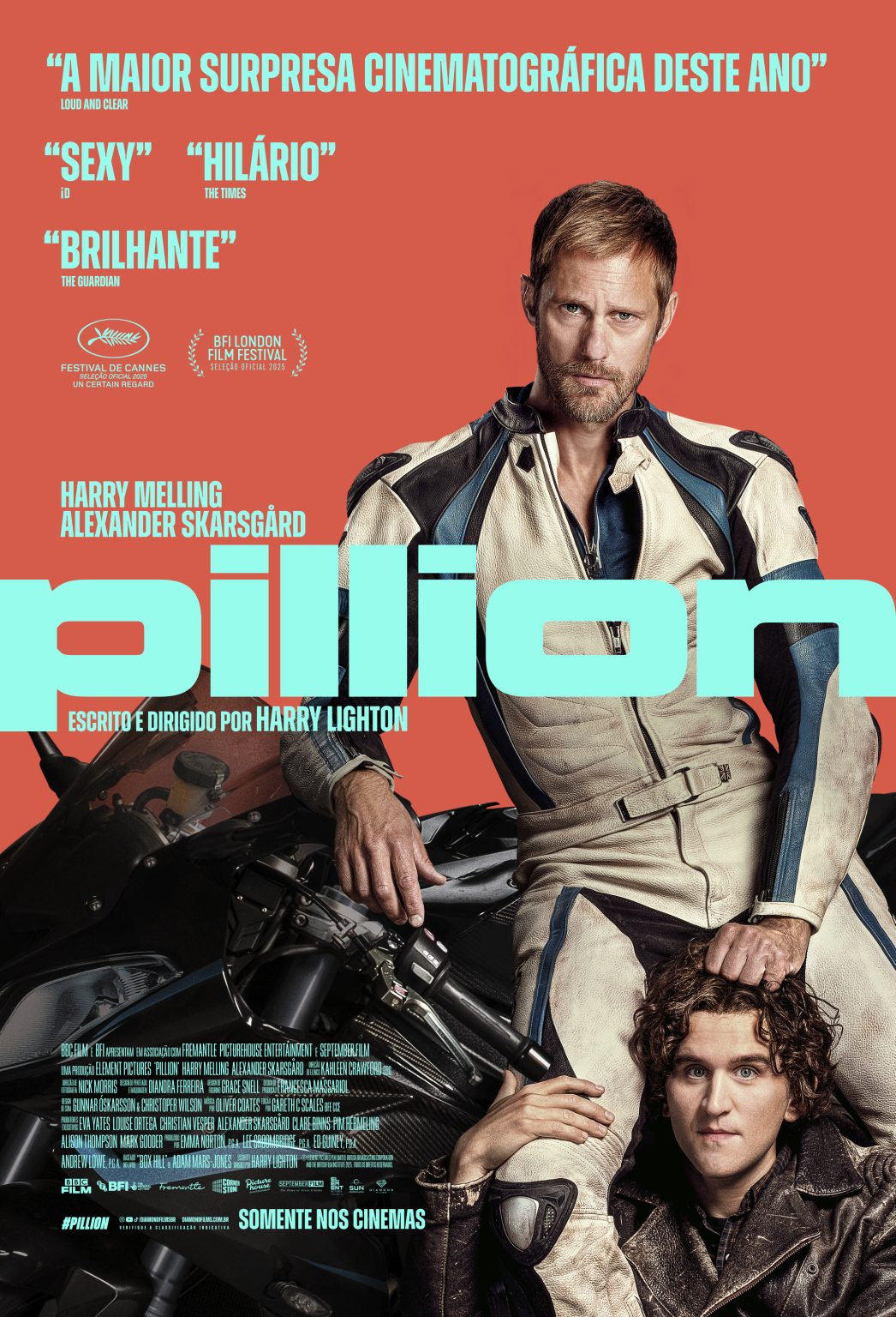 Pillion ganha trailer, cartaz e data de estreia no Brasil